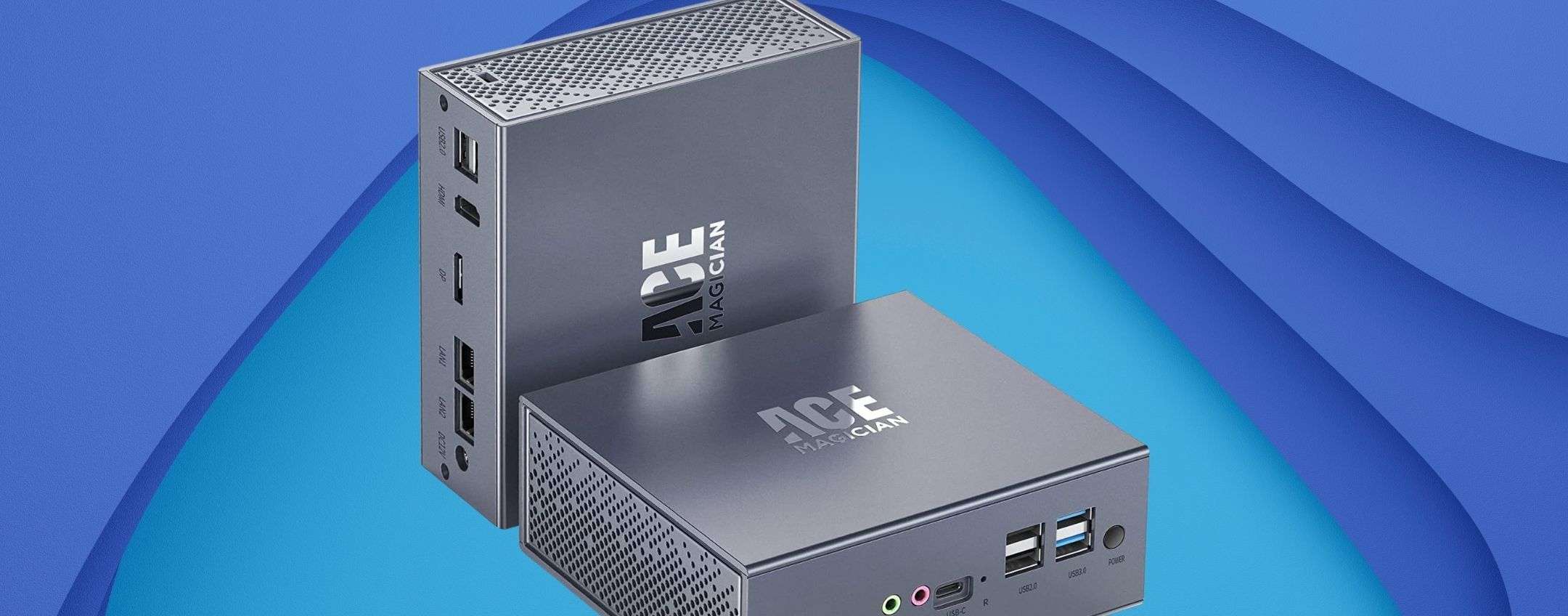 Mini PC con Alder Lake Ν95, 8GB DDR4 e 256GB SSD tuo a metà prezzo