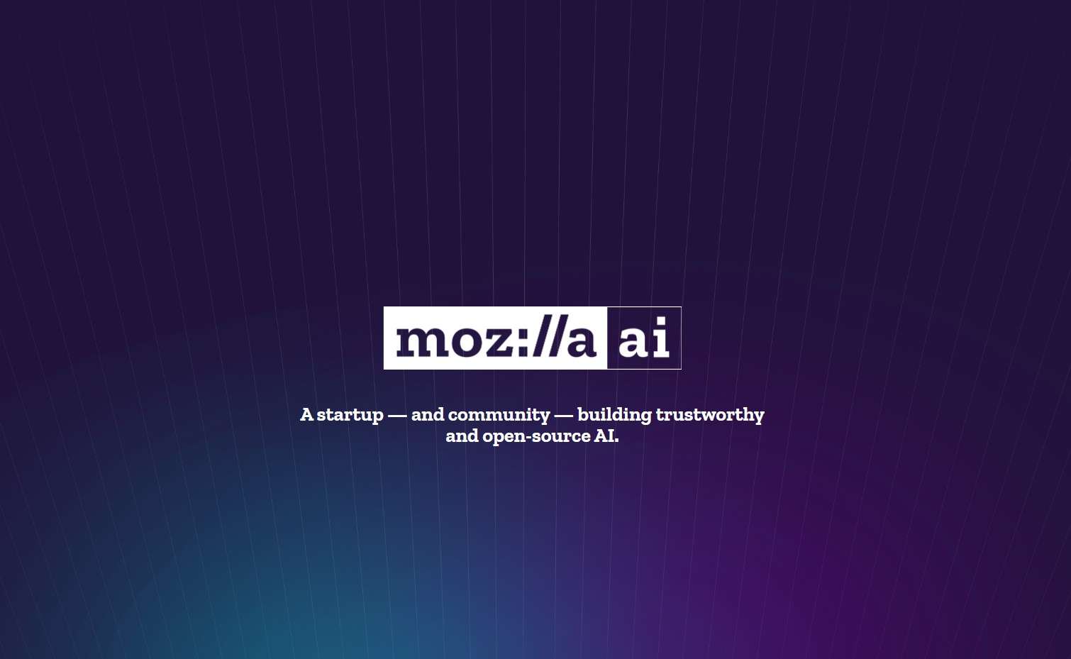Mozilla lancia startup per un'IA open source e affidabile