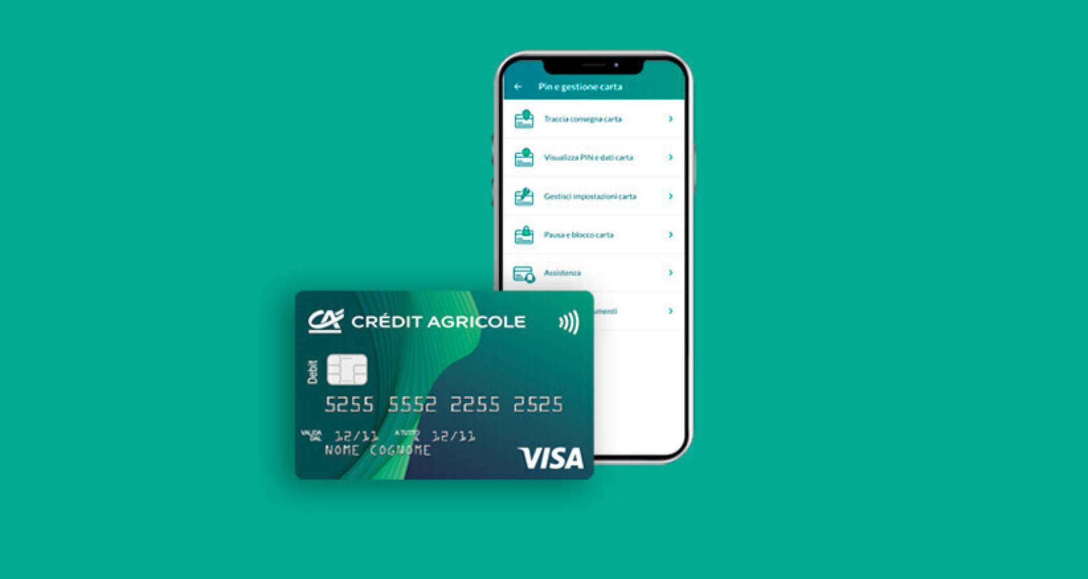 Crédite Agricole: il conto online a canone zero per i primi 6 mesi