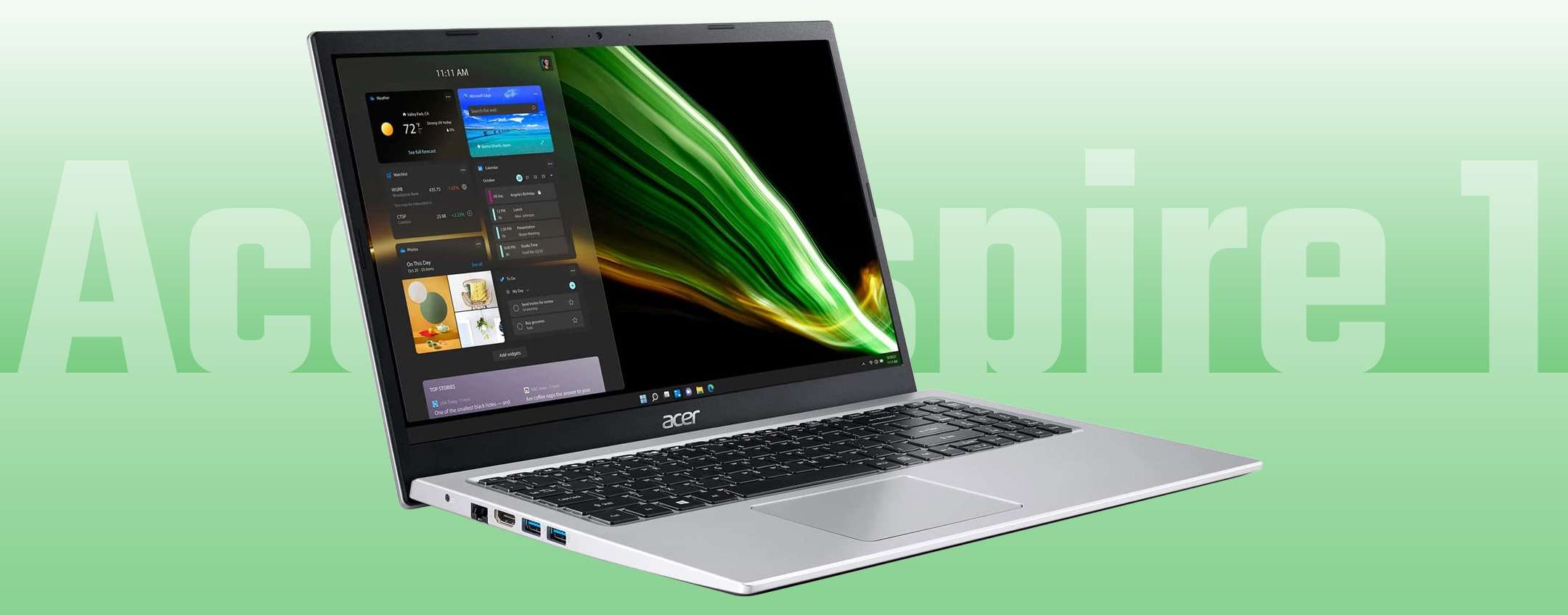 Acer Aspire 1: il laptop entry-level ideale in grande sconto su Amazon