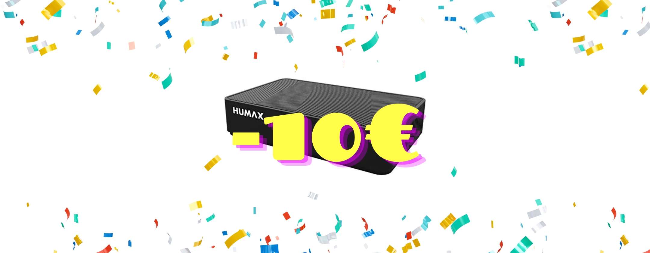 Digitale terrestre: il decoder più potente a 10€ di sconto su Amazon