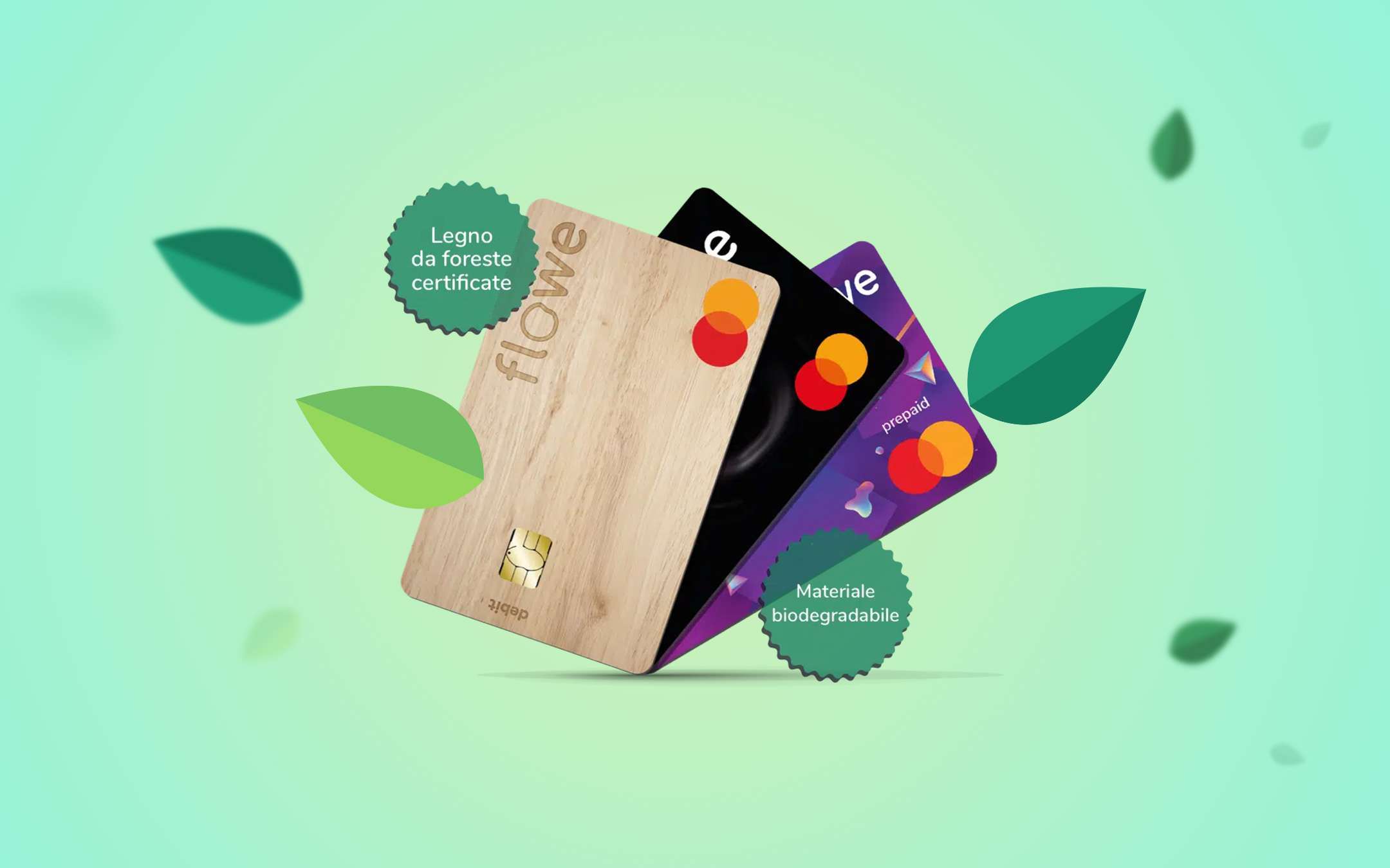 Flowe Card: ottieni gratis la carta in legno che pianta alberi