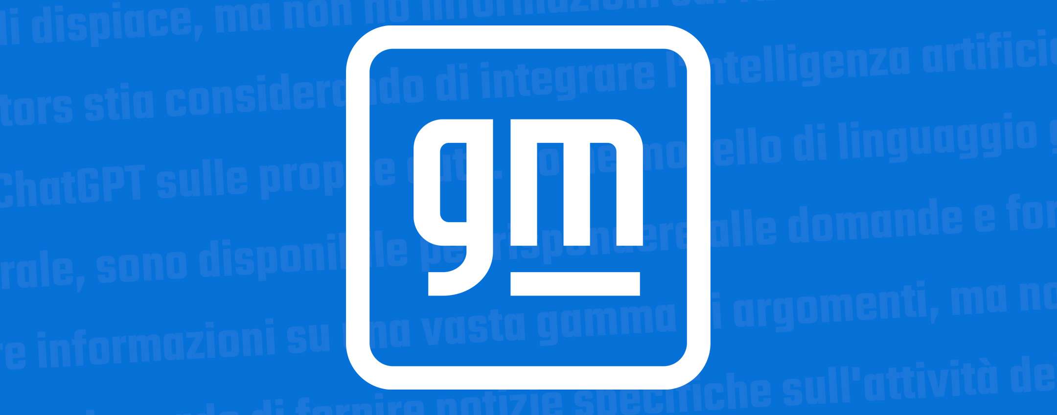 ChatGPT salirà a bordo delle auto General Motors