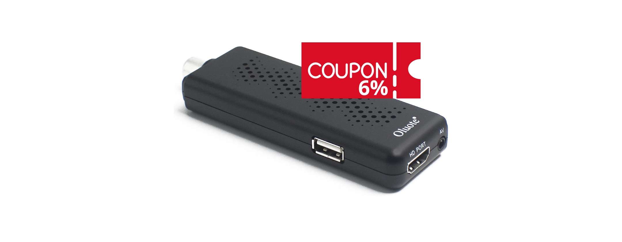 Mini Decoder Digitale Terrestre Oluote: extra sconto 6% su Amazon