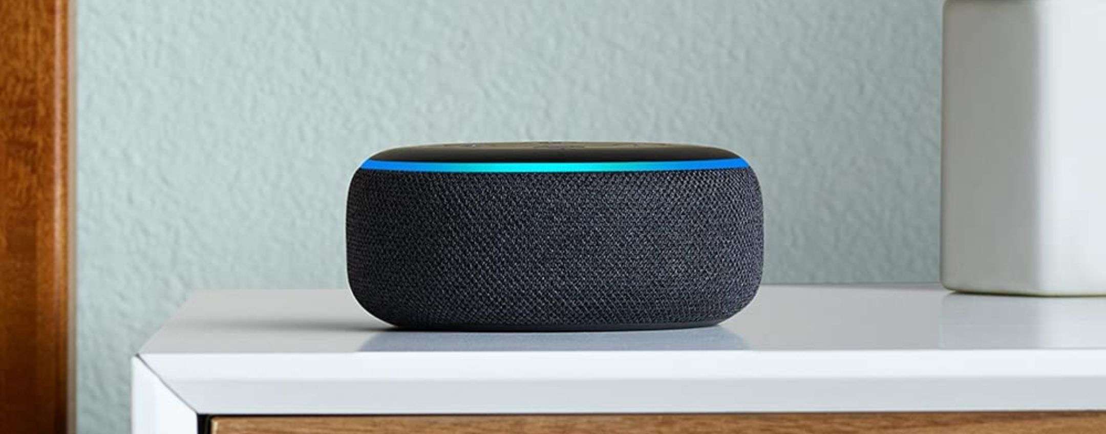 Porta Alexa in ogni stanza con Echo Dot 3 in offerta a 29 euro