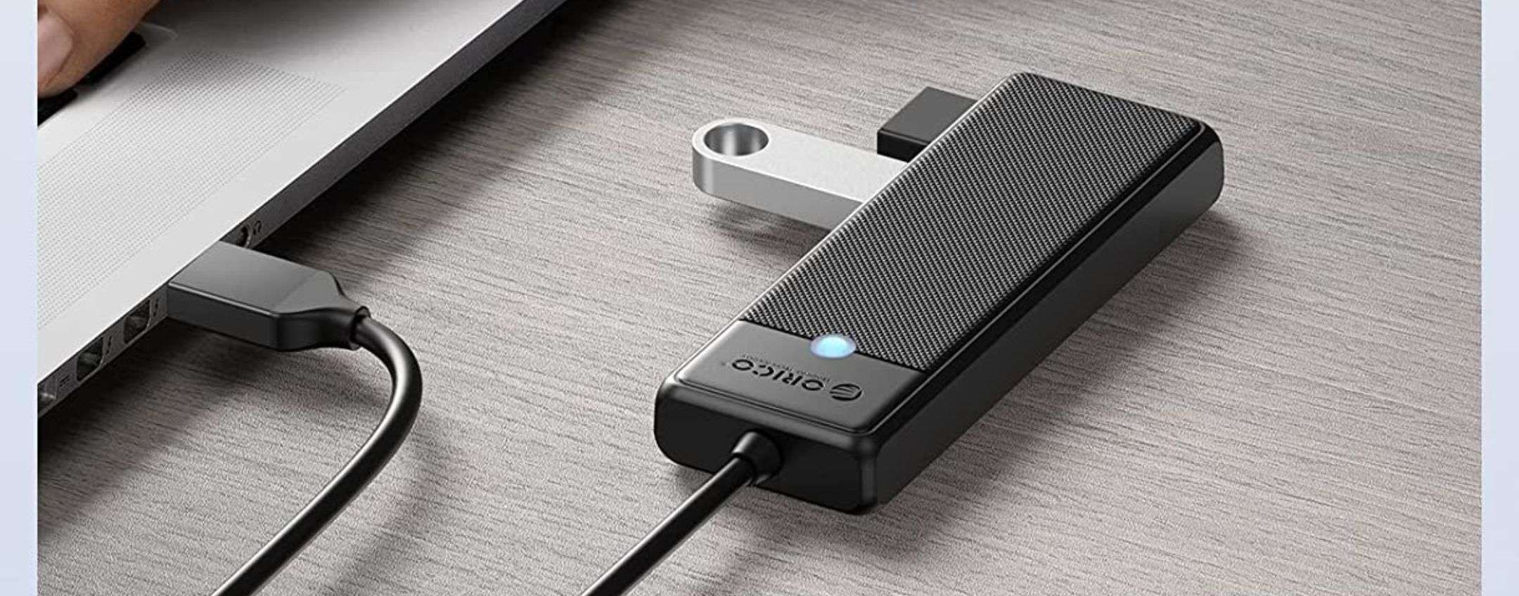 Con questo Hub USB hai 4 porte USB 3.0 e lo paghi soltanto 5€