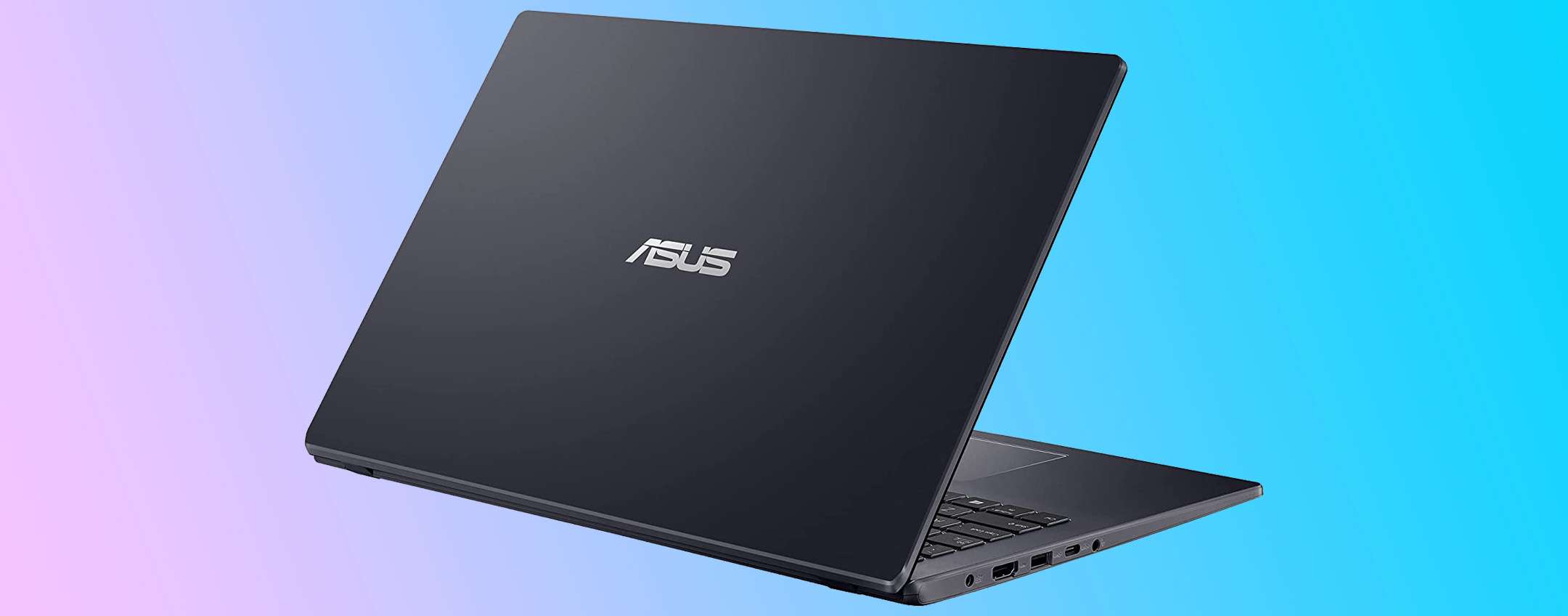Notebook ASUS con Windows 11 e CPU Intel a 299€ (sconto 100€)