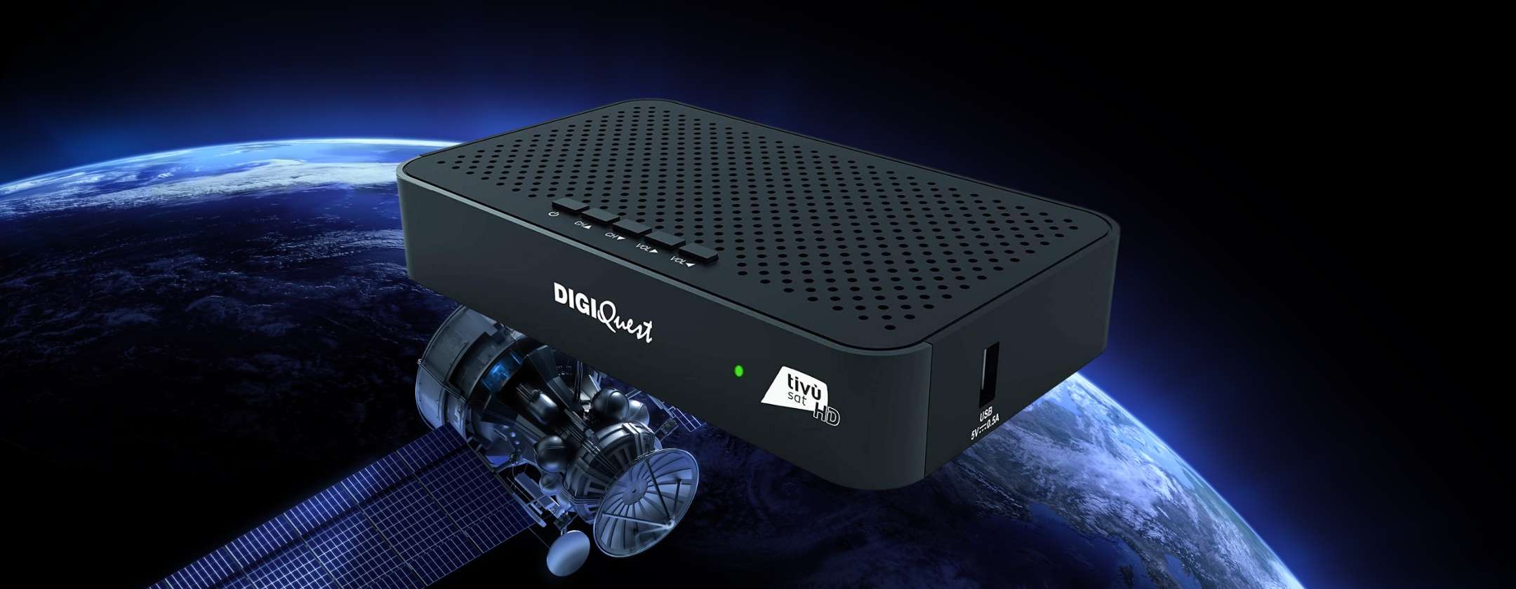 Decoder Satellitare Tivusat Digiquest in forte SCONTO su Amazon