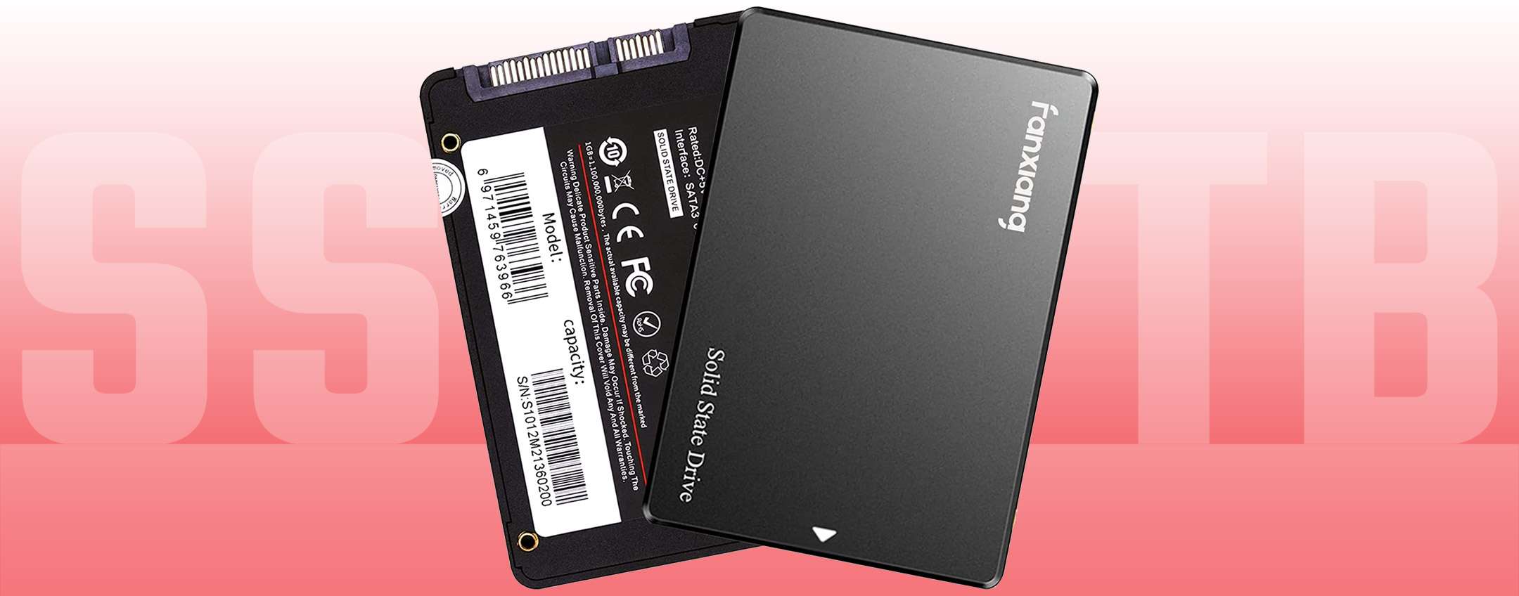 SSD 1 TB: il prezzo crolla con questa offerta