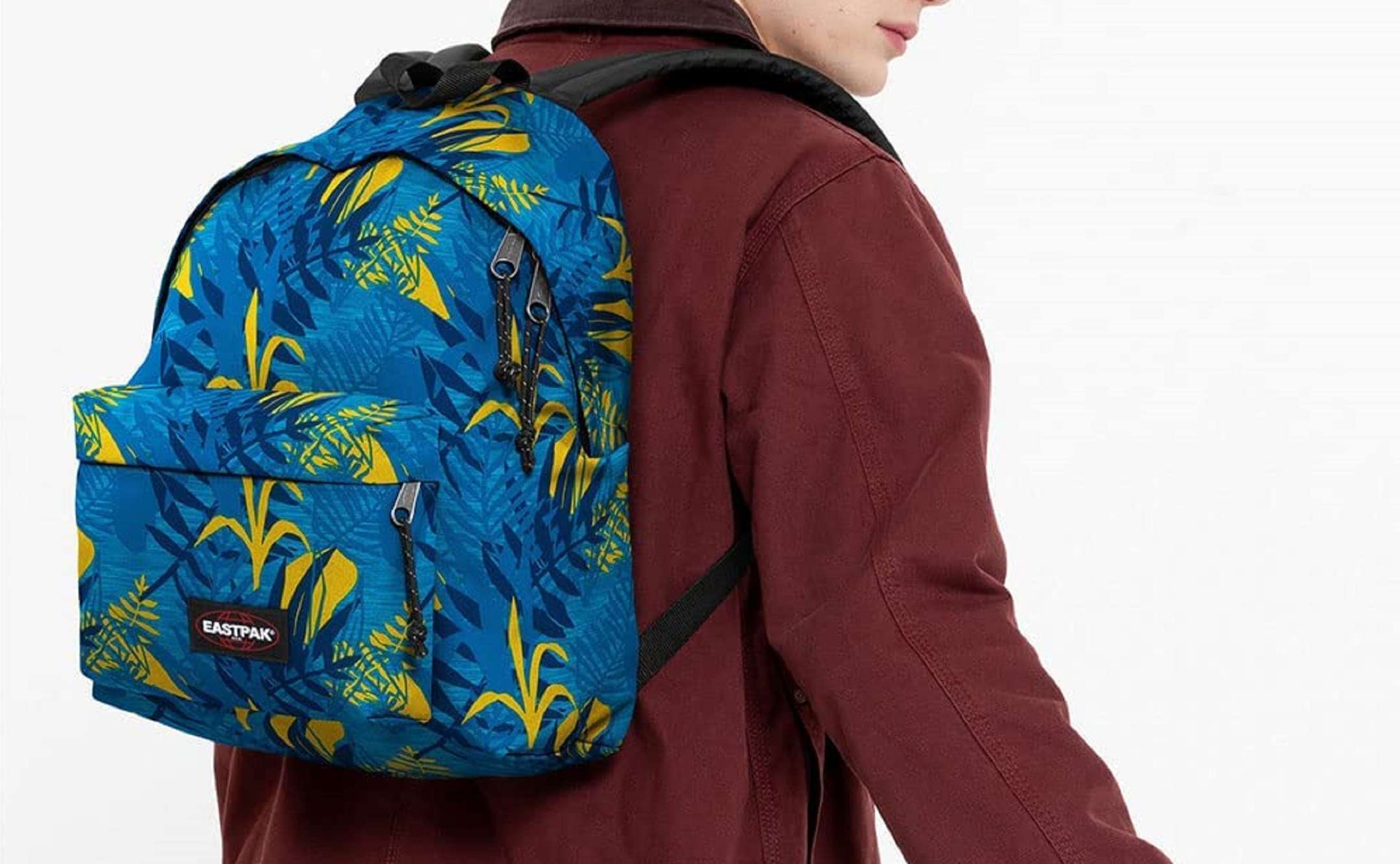 Zaino Eastpak Padded Pak'R: la fantastica colorazione Brize Turquoise a ...