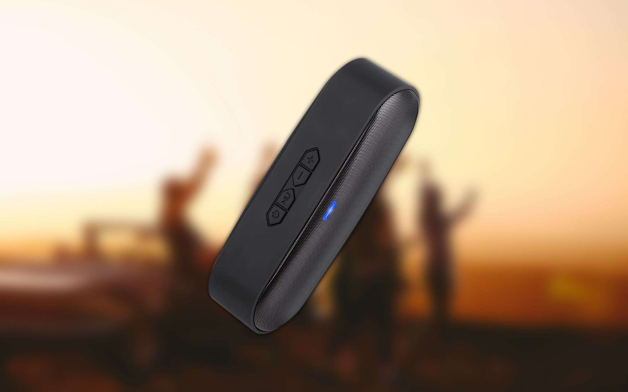 Altoparlante bluetooth per feste all'aperto a meno di 10€ su Amazon