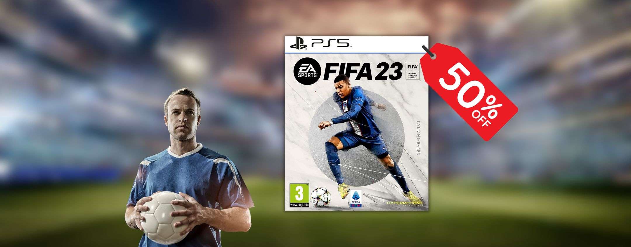 FIFA 23 PS5 Standard Edition: MINIMO STORICO a metà prezzo