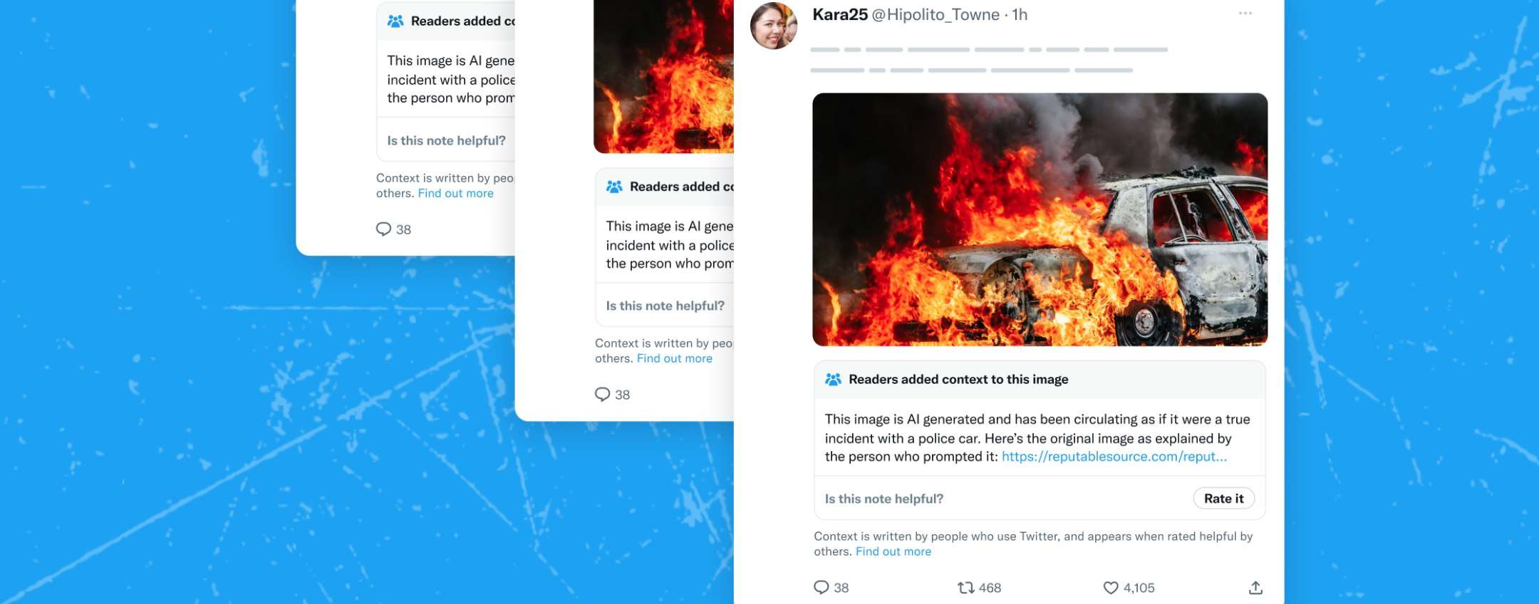 Twitter lancia Community Notes per immagini e video
