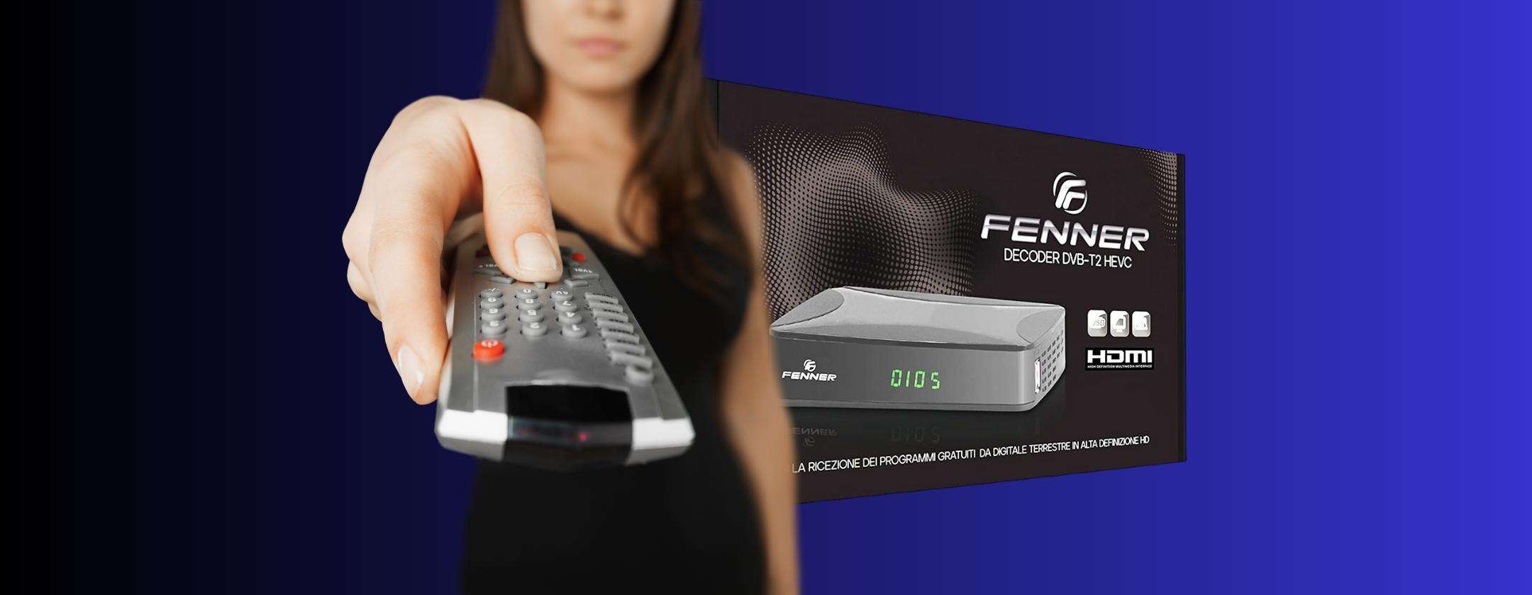 Decoder Digitale Terrestre Fenner GX1 in super sconto su Amazon