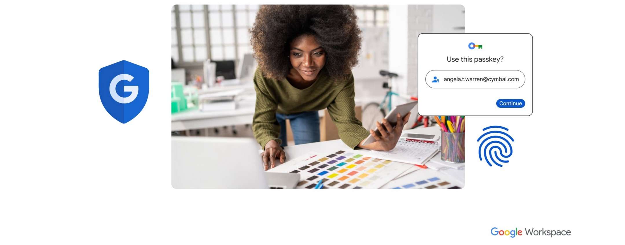 Google Workspace: login con passkey per le aziende