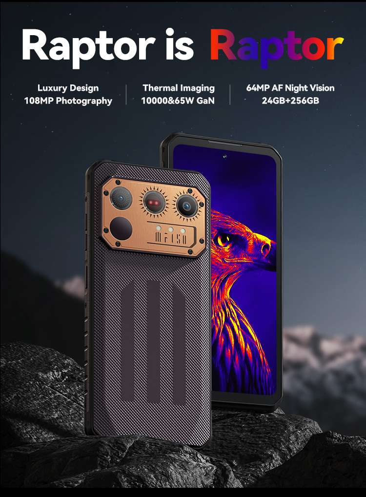 IIIF150 Raptor: presentato il Rugged con Thermal Imaging