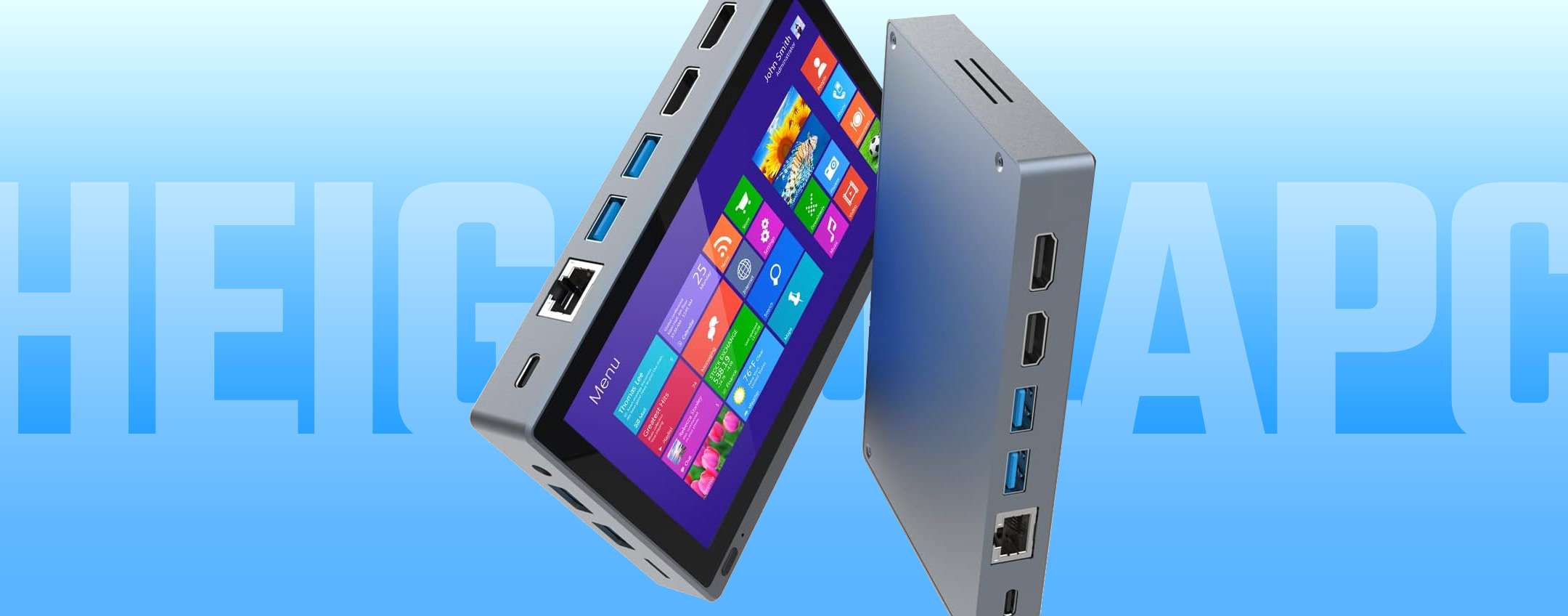 Mini PC con Windows 11 e schermo touch: è unico (coupon)