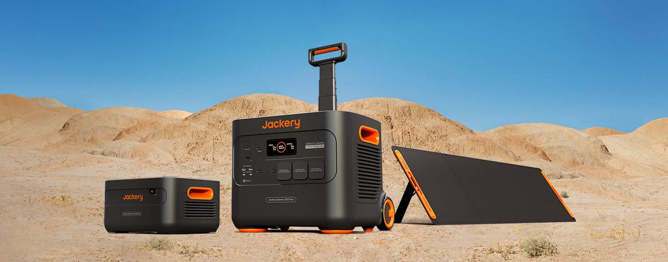 Jackery Solar Generator 2000 Plus, 3000W di potenza e uno sconto da 699€