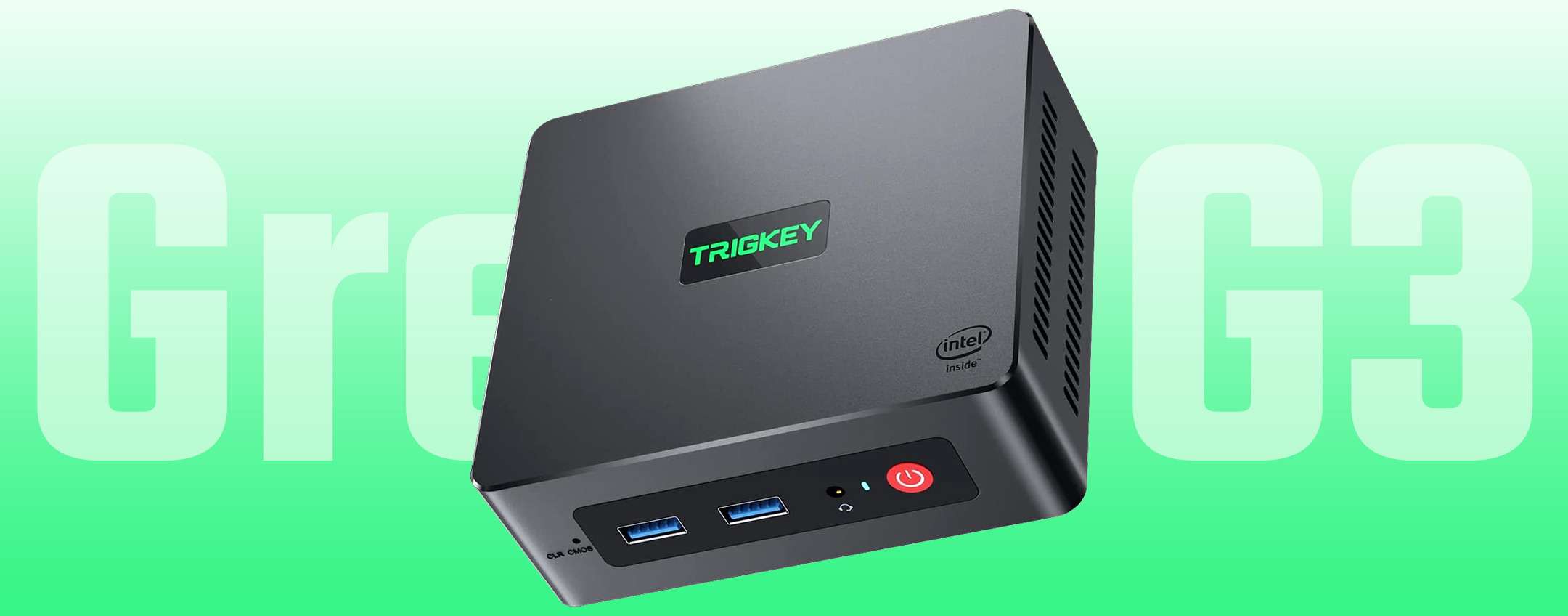 Solo €119 per il Mini PC green con CPU Intel e Windows 11 Pro