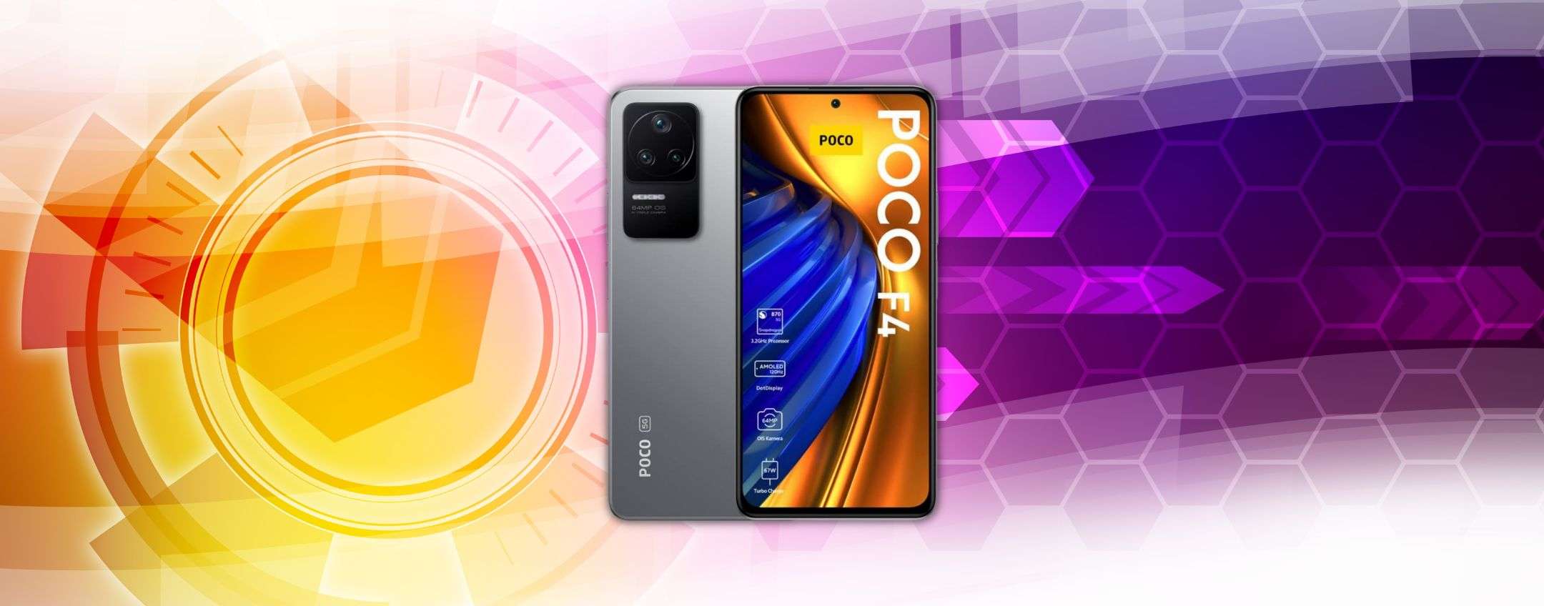 Xiaomi POCO F4: che prezzo su Amazon per questo smartphone Android