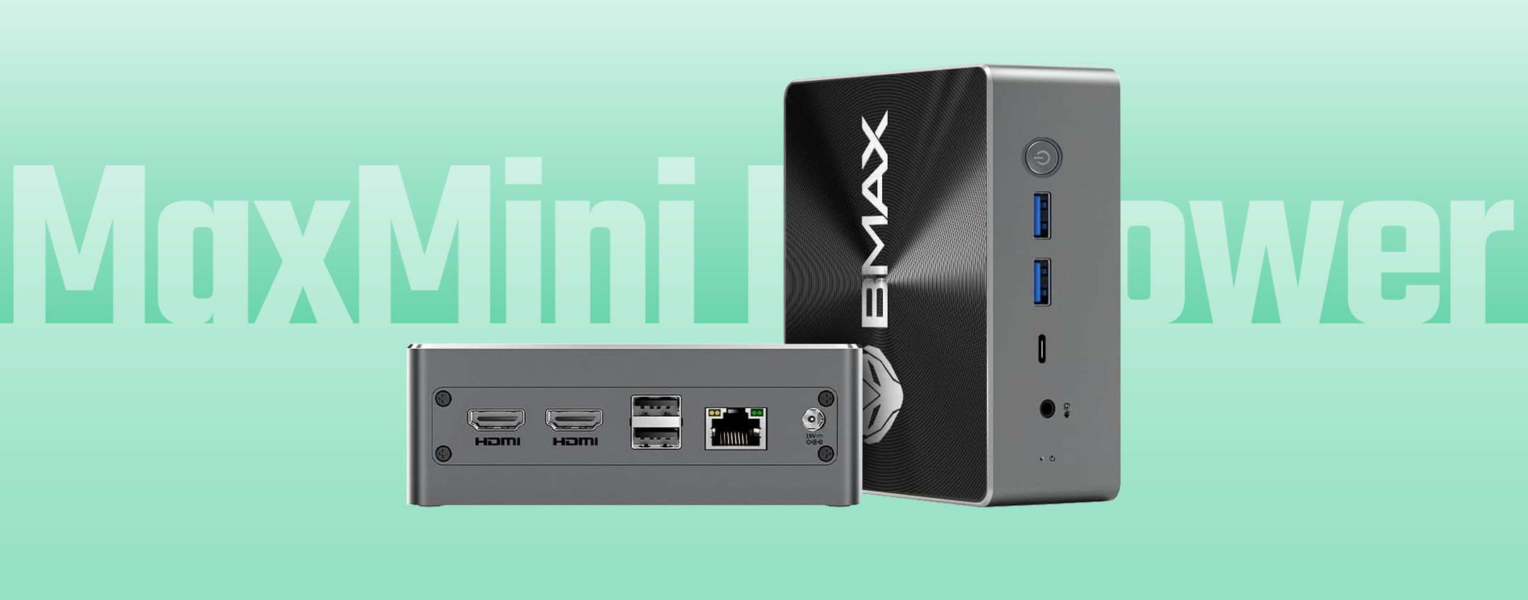 Intel Core i7 e SSD 1 TB per il Mini PC di BMAX: attiva il coupon