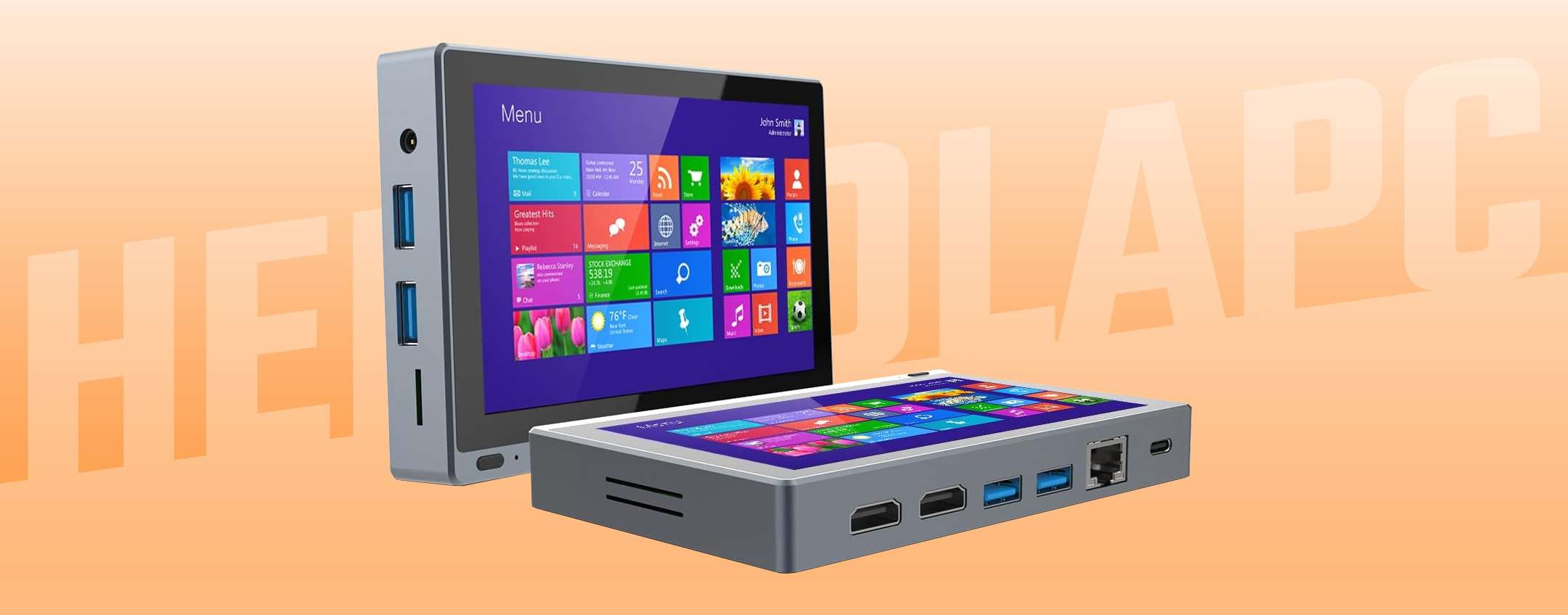 Crolla il prezzo del Mini PC con schermo touch