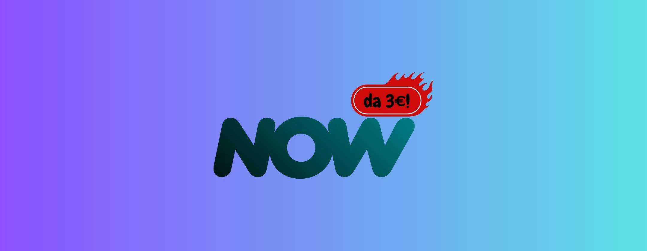 NOW TV a un PREZZO ESAGERATO: solo 3€