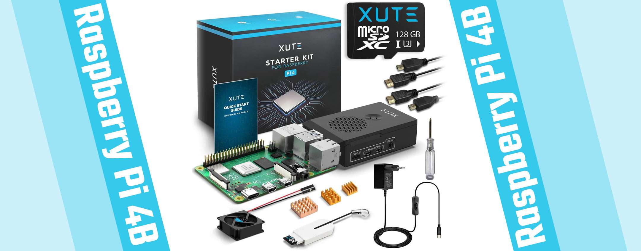 Raspberry Pi 4B: -70€ sul kit di Xute con il coupon