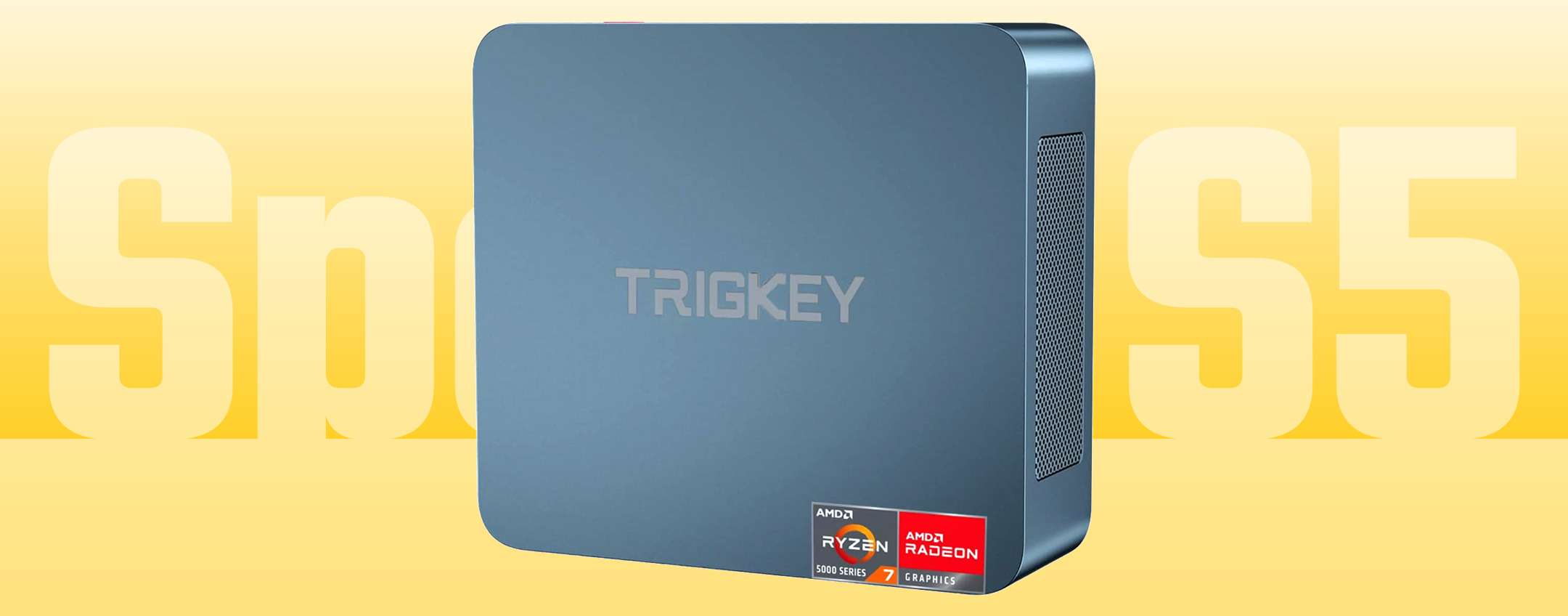 Mini PC: TRIGKEY Speed S5, un piccolo mostro (coupon)