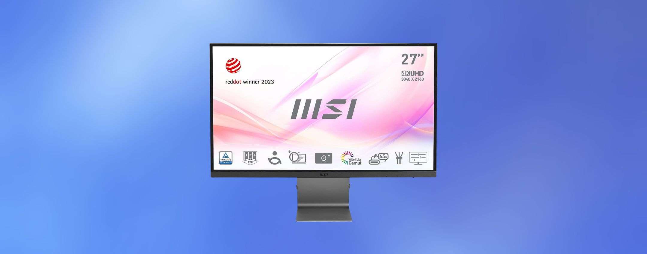 Monitor MSI 27" 4K con 100€ di sconto su Amazon