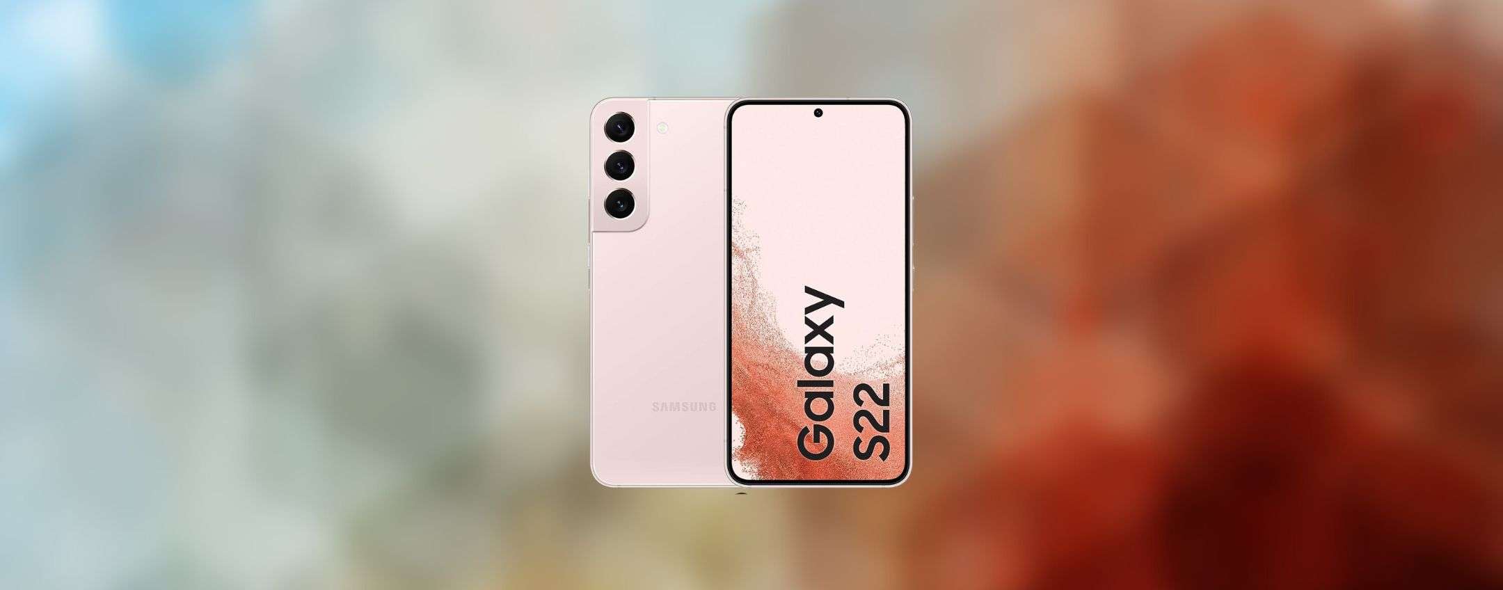 Samsung Galaxy S22 a prezzo da MIDRANGE, occasione PAZZESCA (-38%)