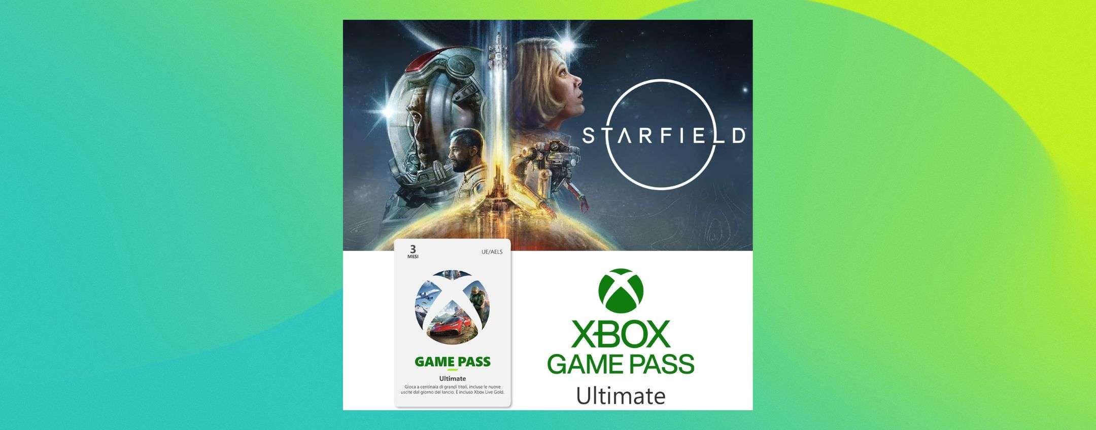 Starfield è GRATIS con Xbox Game Pass: abbonati ORA