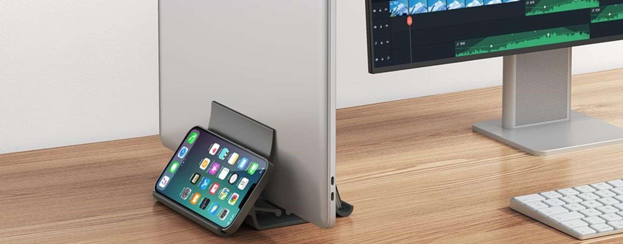 Supporto per portatile da scrivania: il TRIPLO SCONTO Amazon è un regalo