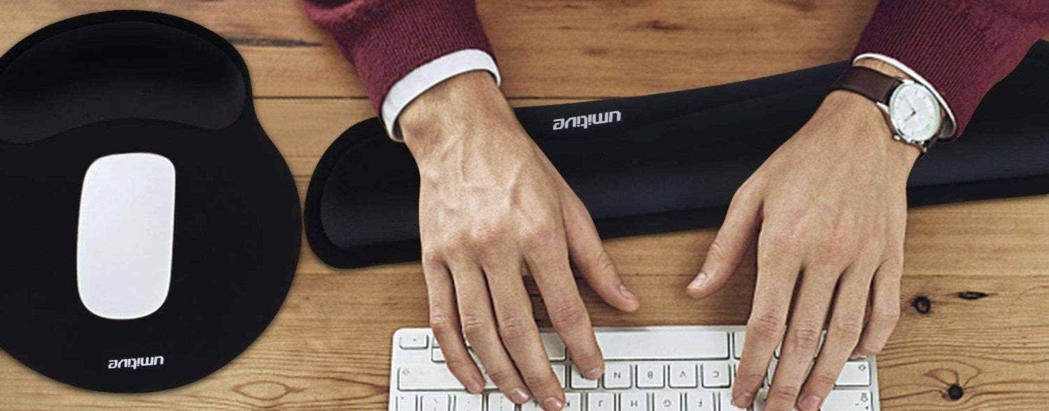 Tappetino mouse ergonomico a prezzo STRACCIATO su Amazon