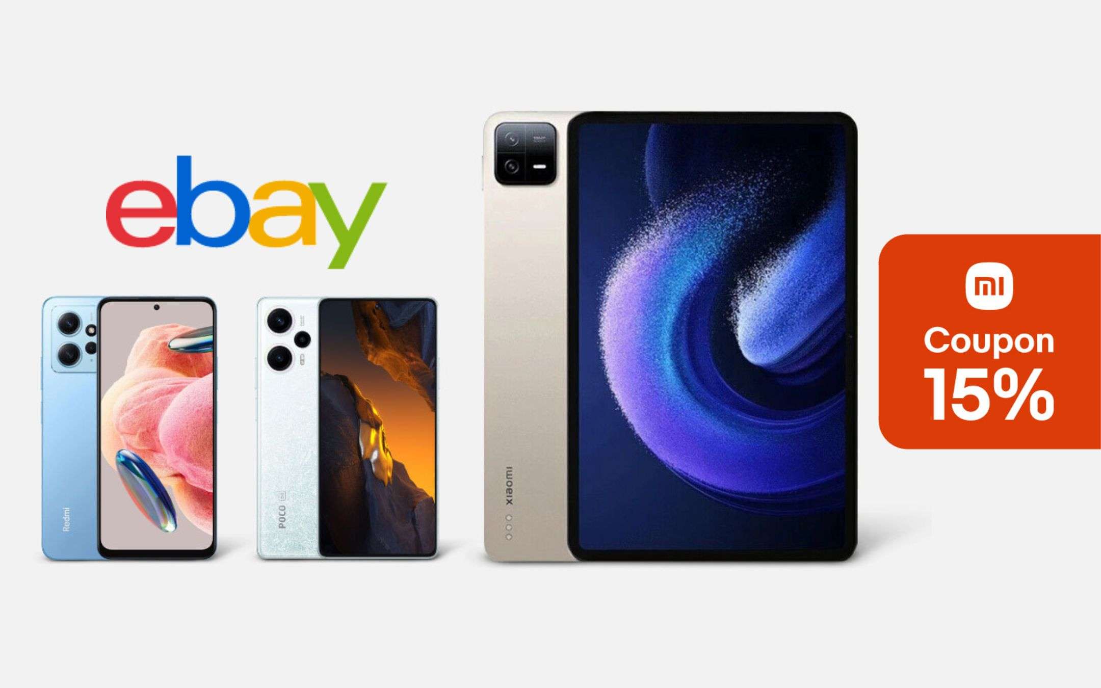 Su eBay ci sono gli Xiaomi Days: prezzi SCONTATISSIMI col codice segreto