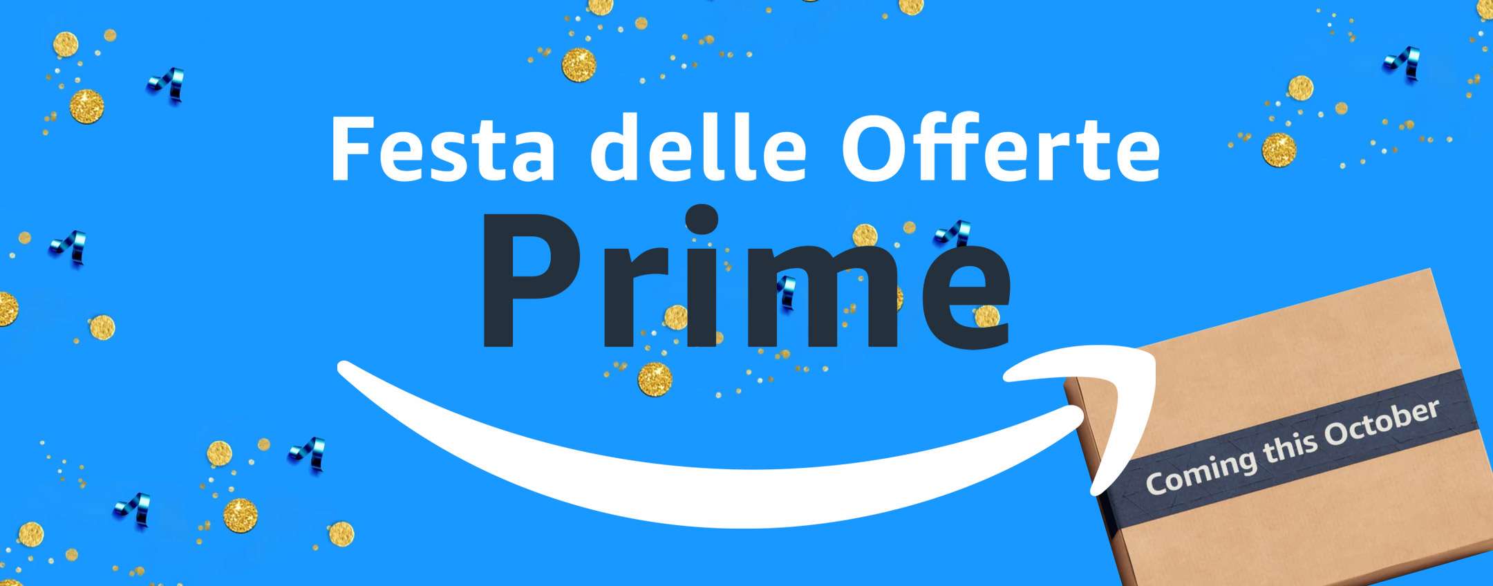 Festa delle Offerte Prime, a ottobre su Amazon