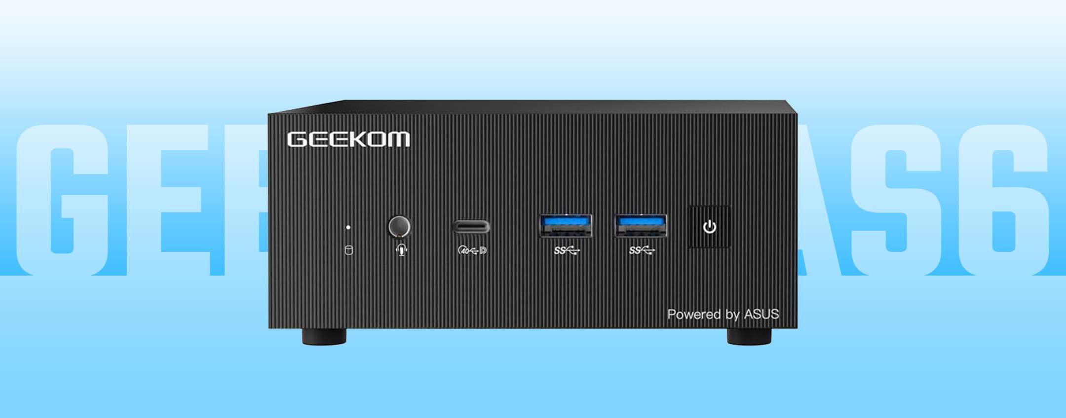 GEEKOM AS6, Mini PC top di gamma in sconto di 120€