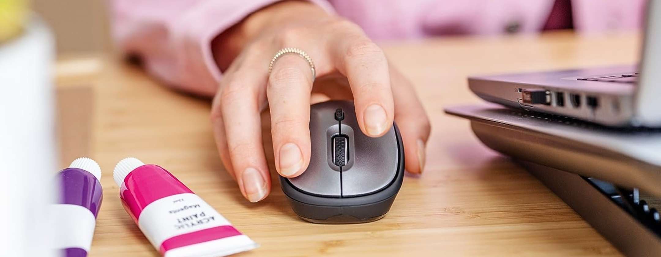 Mouse Wireless Silenzioso Trust Yvi+ a soli 8,99€ su Amazon