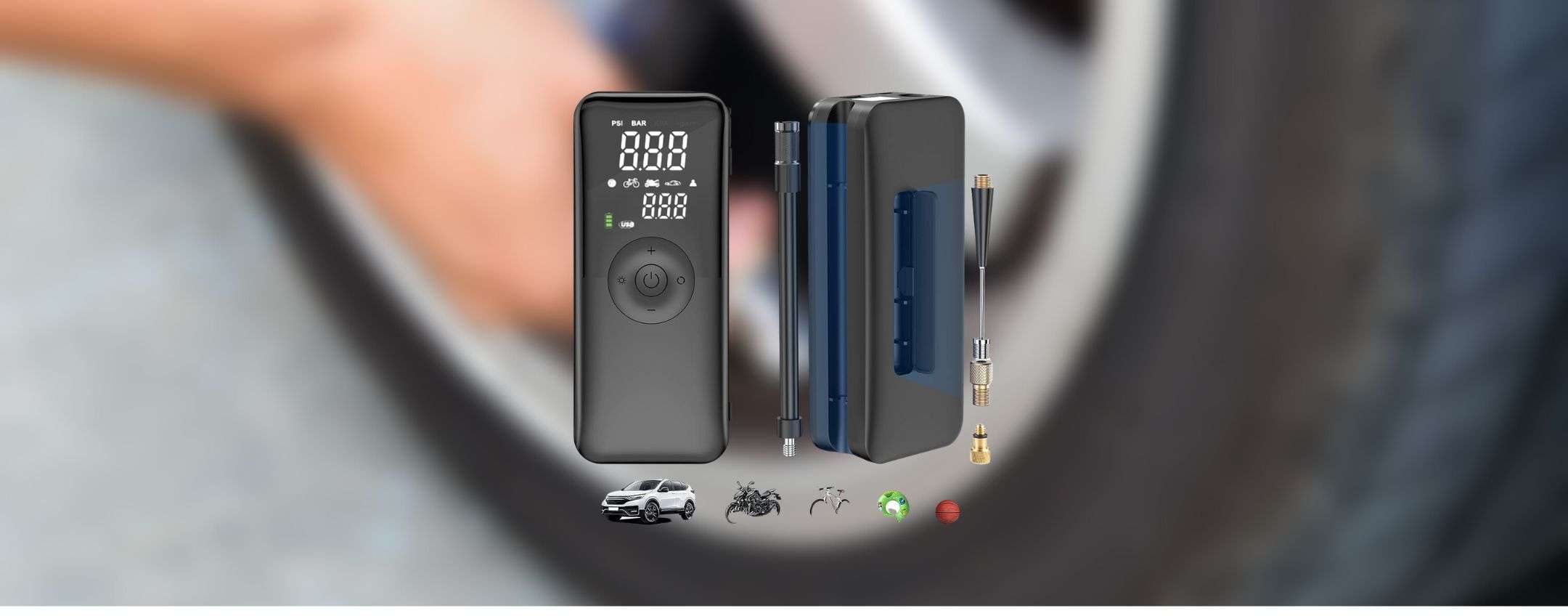 Mini compressore portatile al 50% di sconto con questo coupon Amazon