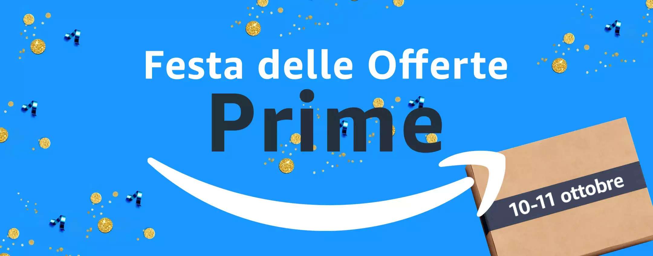 La data della Festa delle Offerte Prime su Amazon
