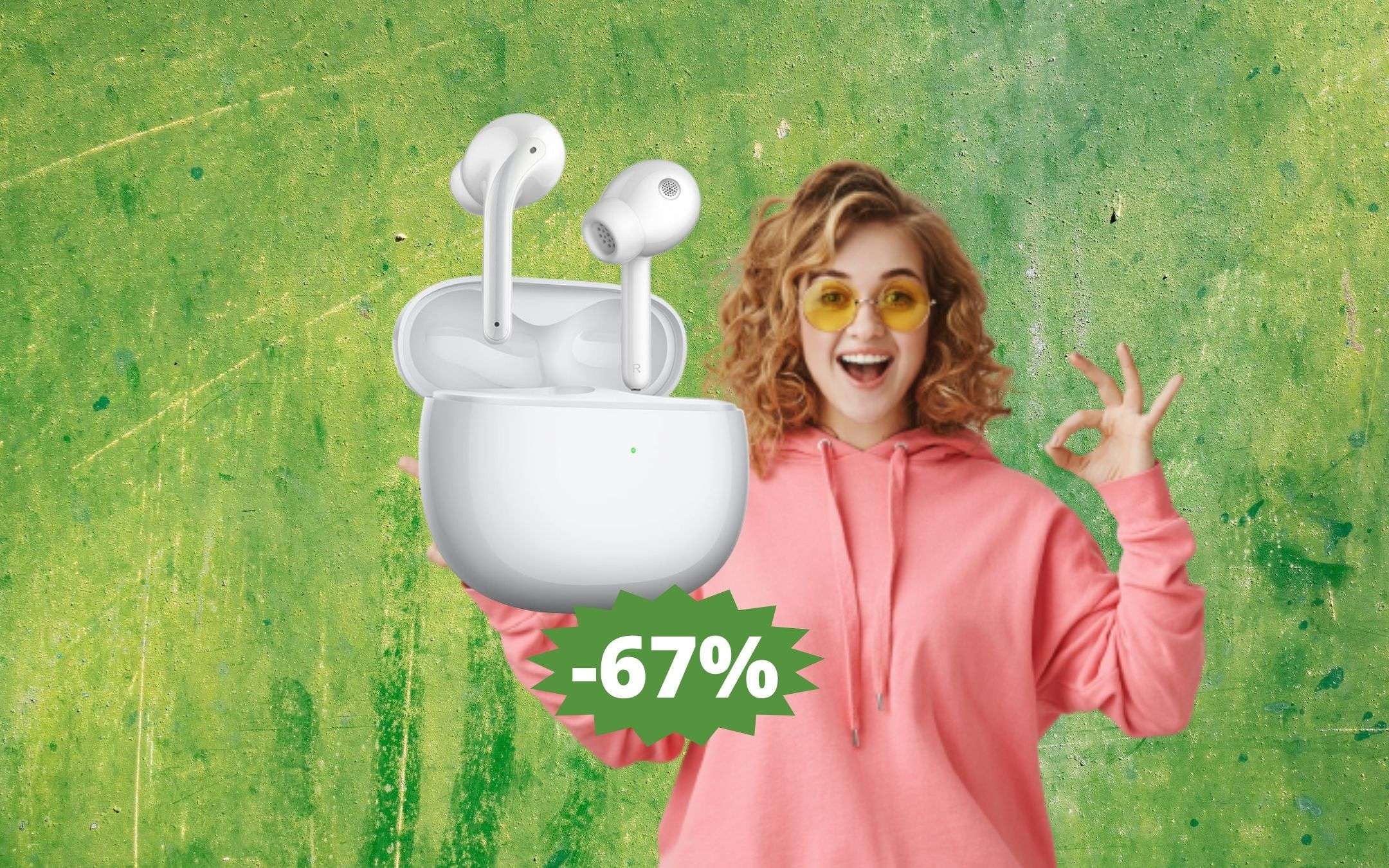 Cuffie Xiaomi Buds 3: un vero AFFARE su Amazon (-67%)