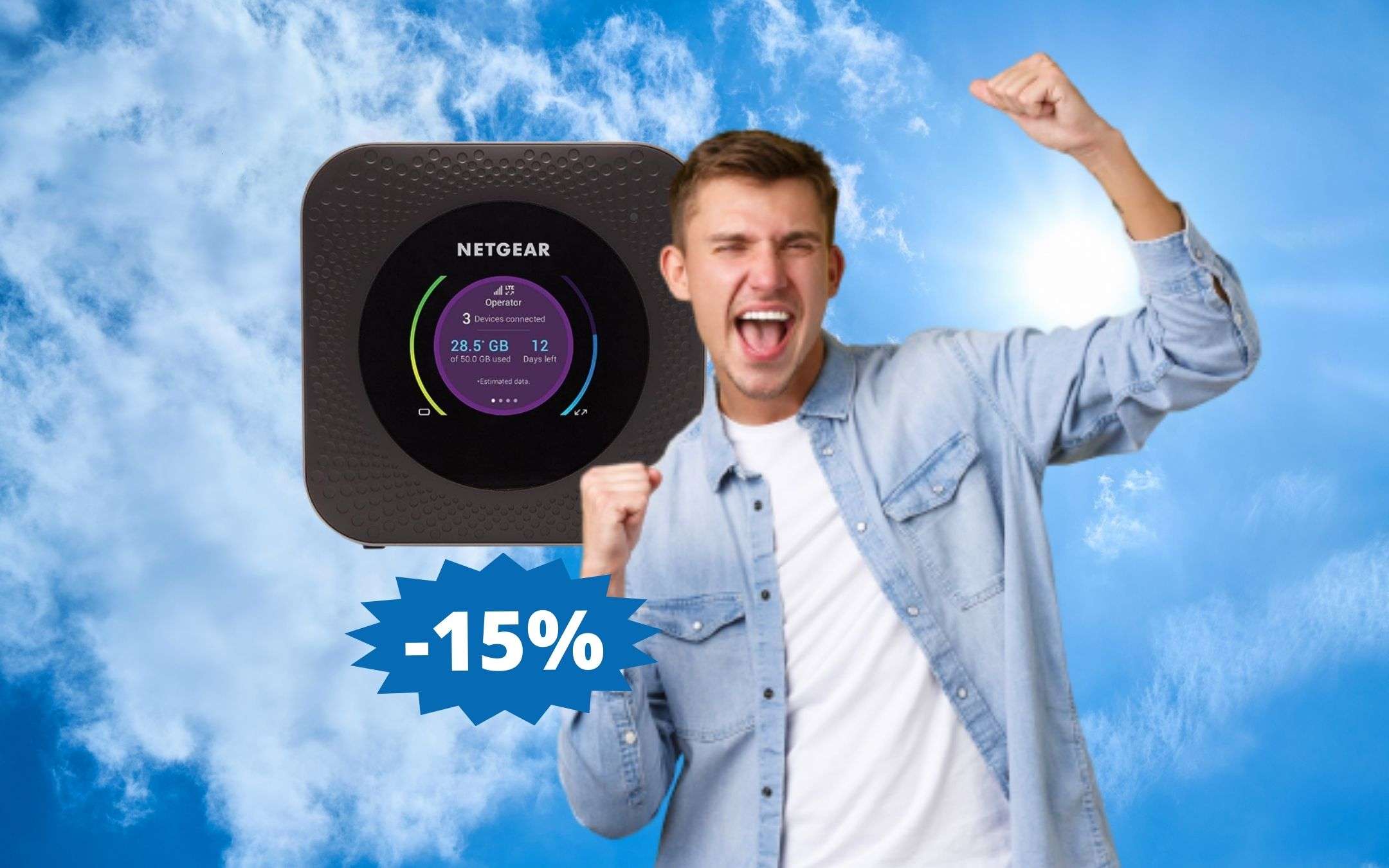 Router 4G Netgear Nighthawk: potente e in SUPER sconto