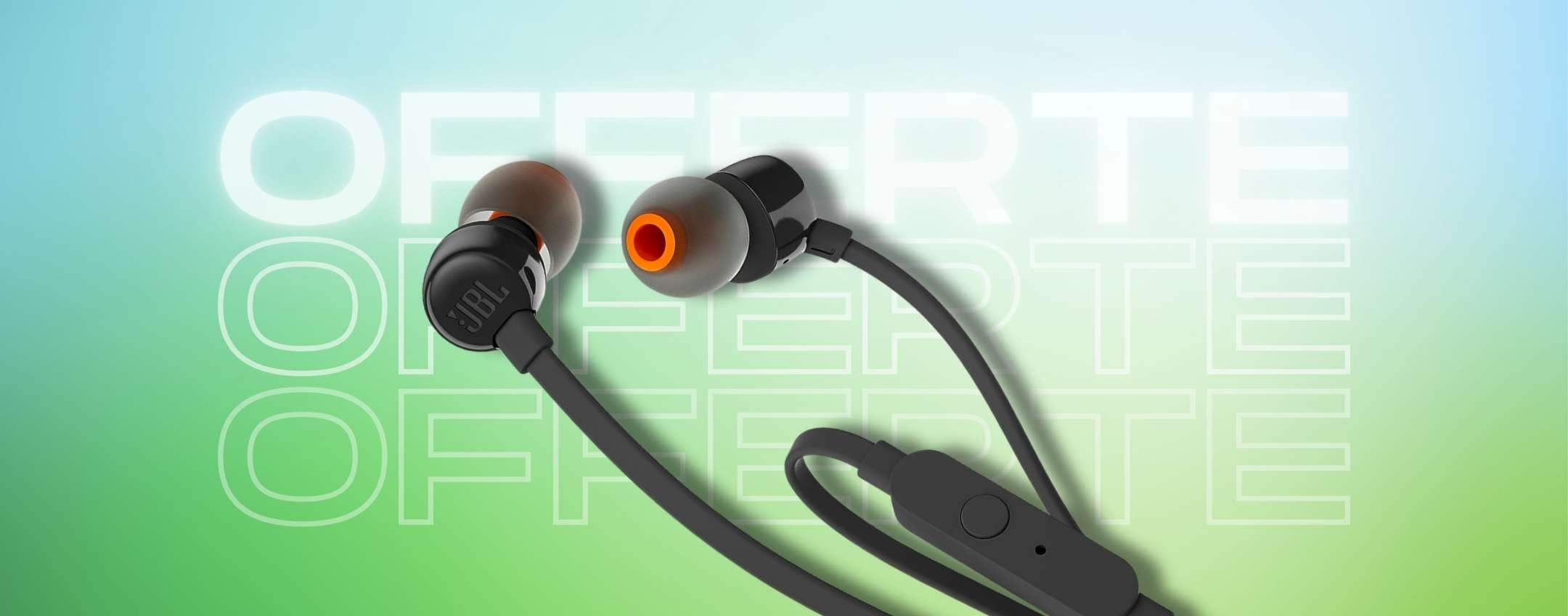 Cuffiette con cavo? Queste JBL a soli 8€ sono l'affare della settimana
