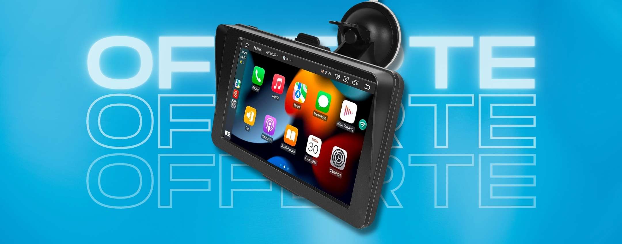 Display touchscreen in auto: con 79€ rendi la macchina SMART