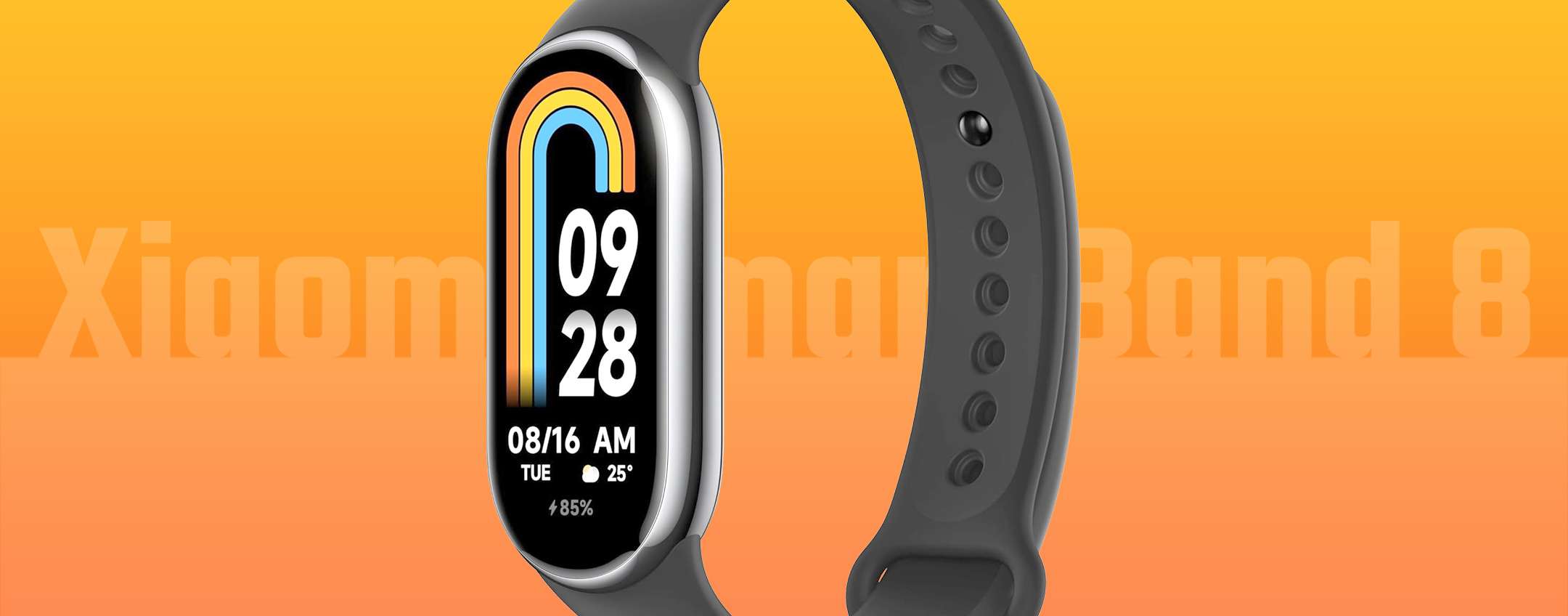 Xiaomi Smart Band 8 è su Amazon: mettilo al polso