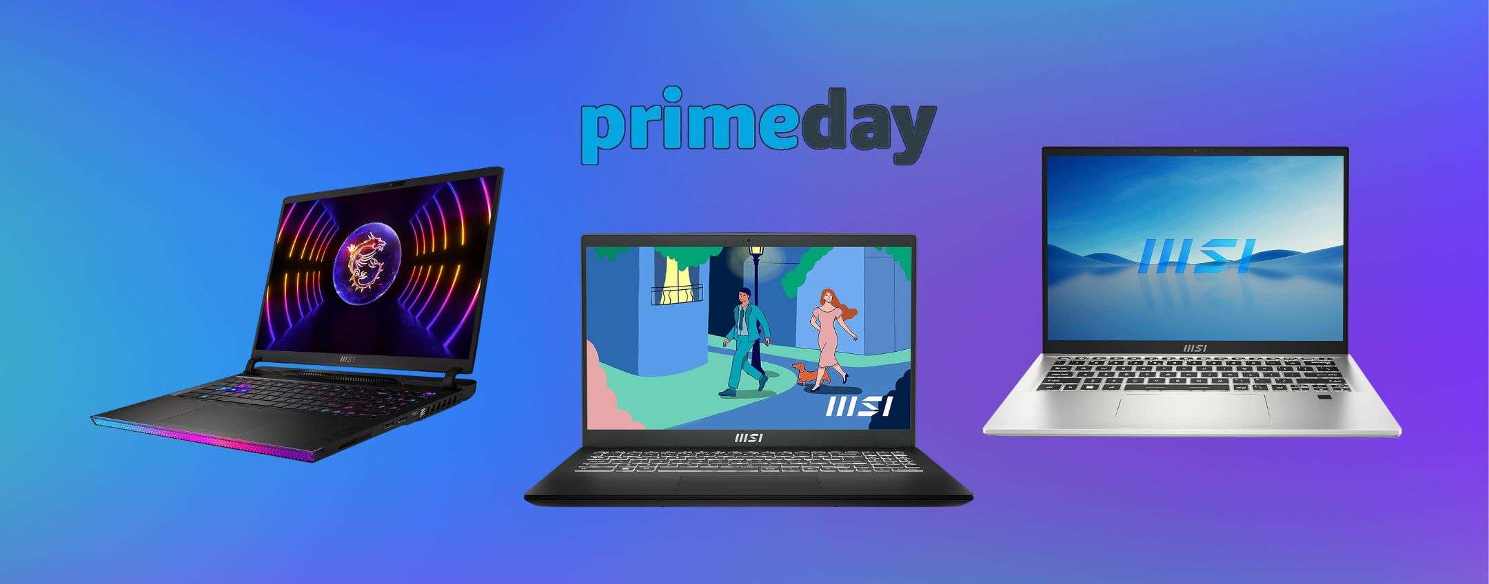 Festa delle Offerte Prime: i migliori notebook MSI in offerta