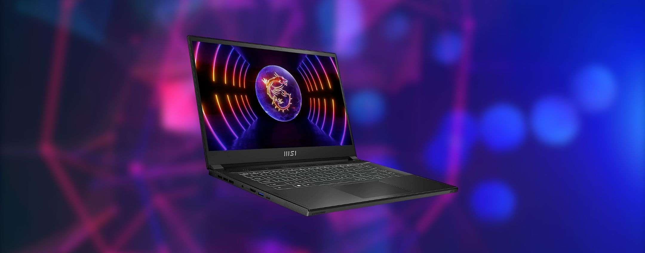 Notebook MSI: 240Hz, i7, RTX 4060, 16GB DDR5 e SSD 1TB con 300€ di SCONTO