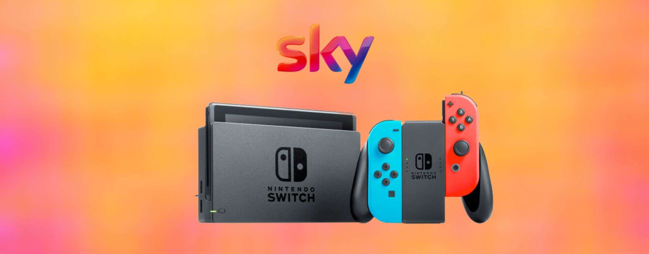 Sky ti regala la console Nintendo Switch: un'opportunità da non perdere