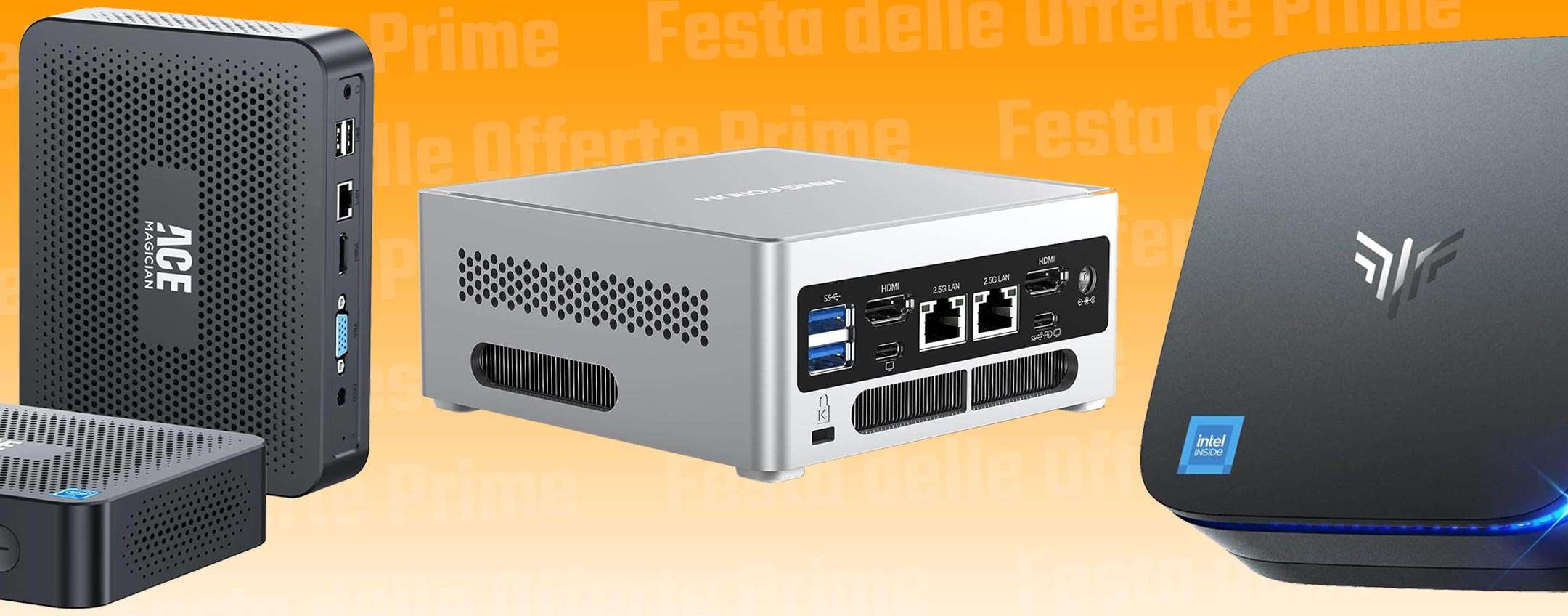 Festa delle Offerte Prime: i Mini PC in offerta