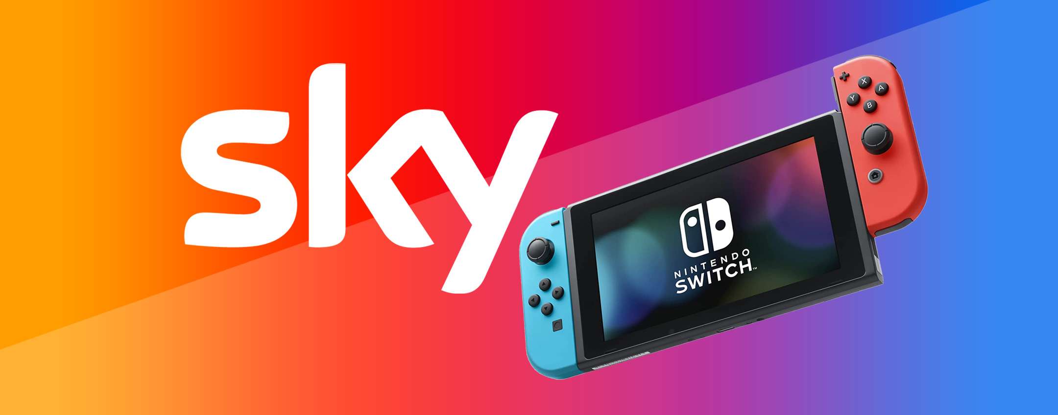 Sky ti regala la console Nintendo Switch